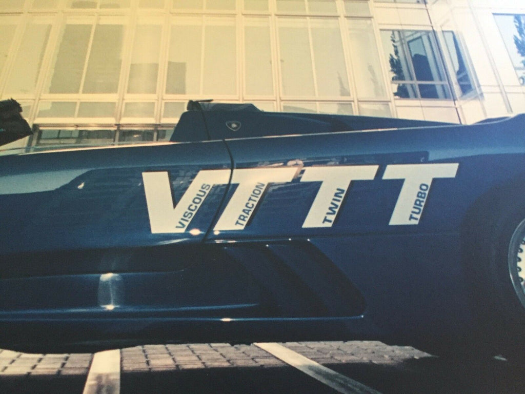 LAMBORGHINI DIABLO VTTT WOODEN POSTER BEAUTIFUL!! *COLLECTOR ITEM ...