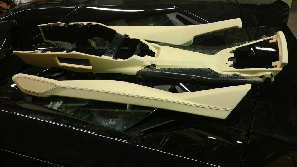 LAMBORGHINI AVENTADOR INTERIOR CENTER CONSOLE ASSEMBLY NEW OEM ...