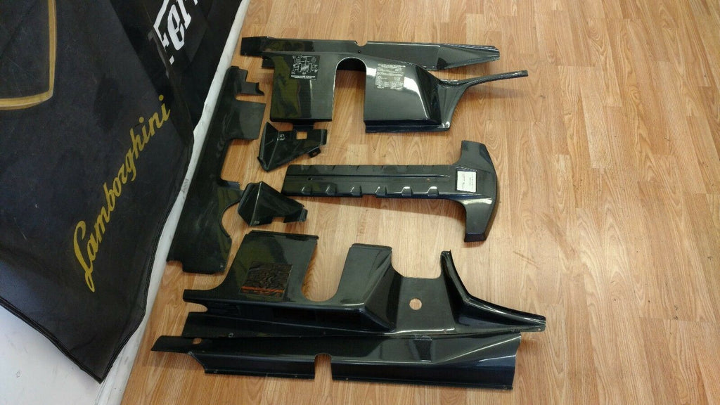 LAMBORGHINI MURCIELAGO LP640 ENGINE BAY CARBON FIBER COVER PANELS COMP ...