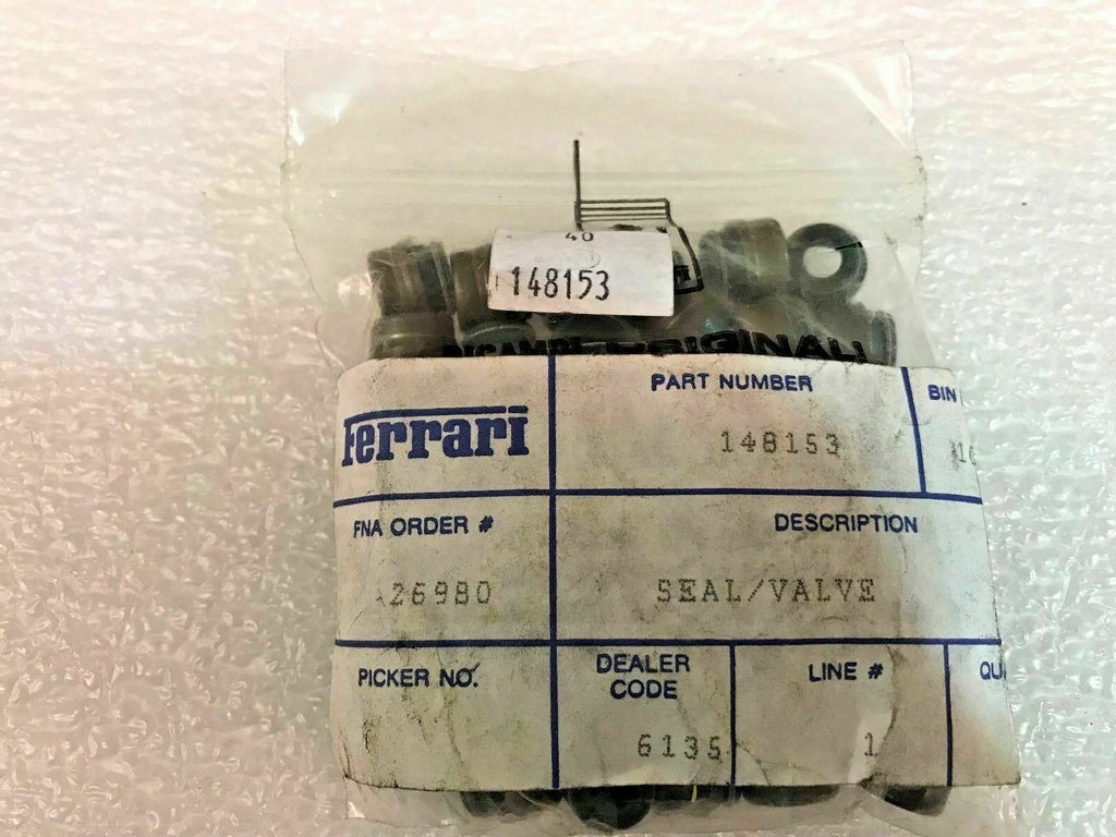 FERRARI 355 360 430 599 F50 ENZO OIL RING SEAL VALVE NEW OEM 148153 ...