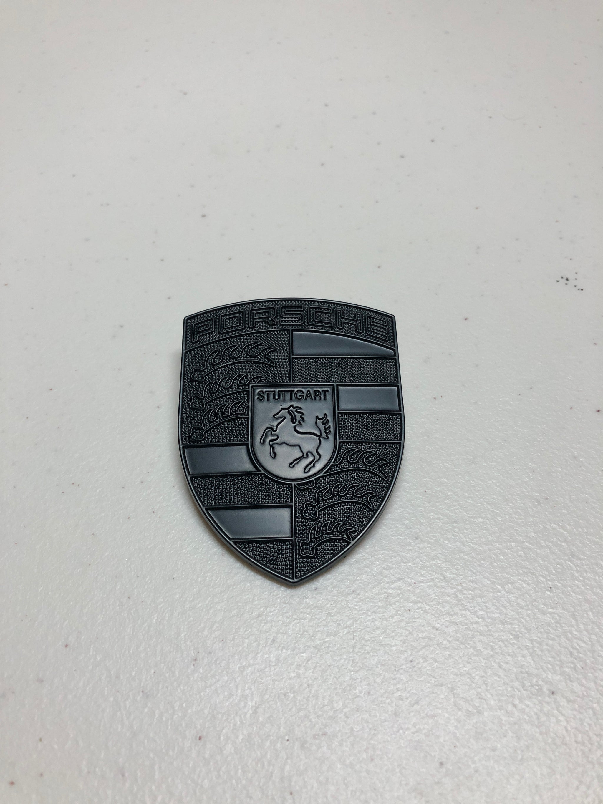 Porsche Hood Emblem Badge Logo Crest 95855967600 – CORSAXOTICS